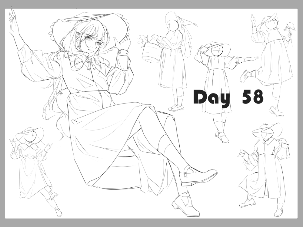 #速写60天挑战赛# Day58 @速写班长 _光城祭-站酷ZCOOL