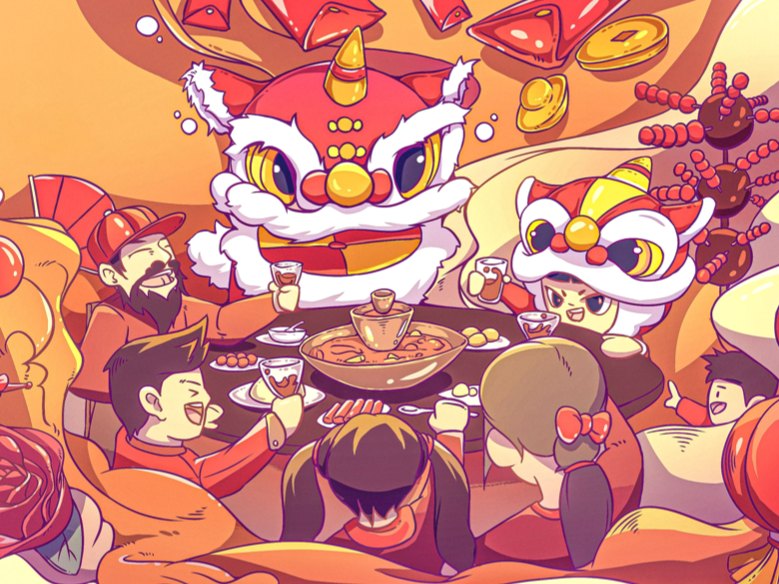 日历插画绘制_穗裕2000_CN-站酷ZCOOL