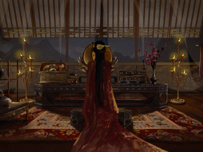 Bedroom of Princess Zhen in Tang Dynasty_ricardomrw-站酷ZCOOL