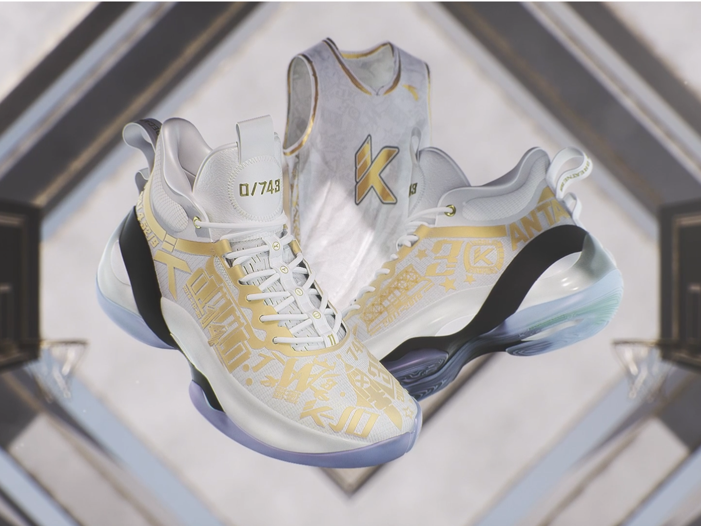 安踏2021汤普森KT运动鞋广告_Kyo丶Kusanagi-站酷ZCOOL