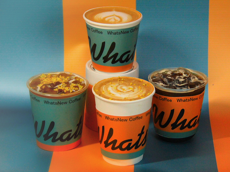 WhatsNew咖啡VI设计_丼小邪丶-站酷ZCOOL