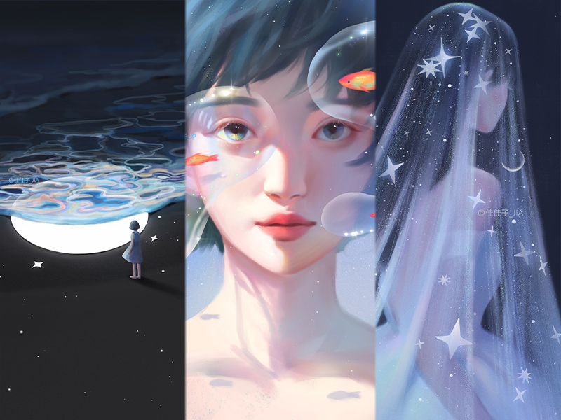 2022插画作品集_佳佳子_JIA-站酷ZCOOL