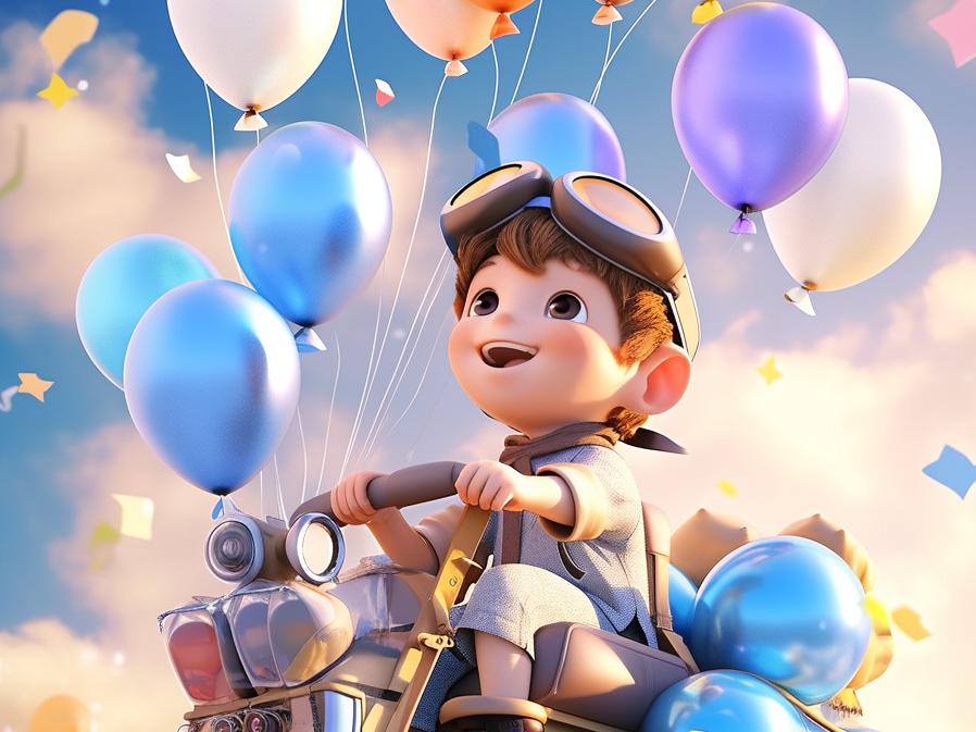 AIGC视觉作品｜Happy Children's Day_八颗仙桃-站酷ZCOOL