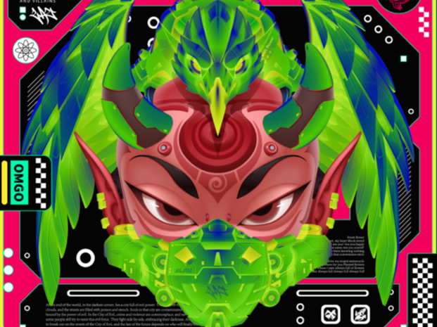 OMGO-CITYOFEVIL IP DAEMON系列_LAU丶一乂刂-站酷ZCOOL