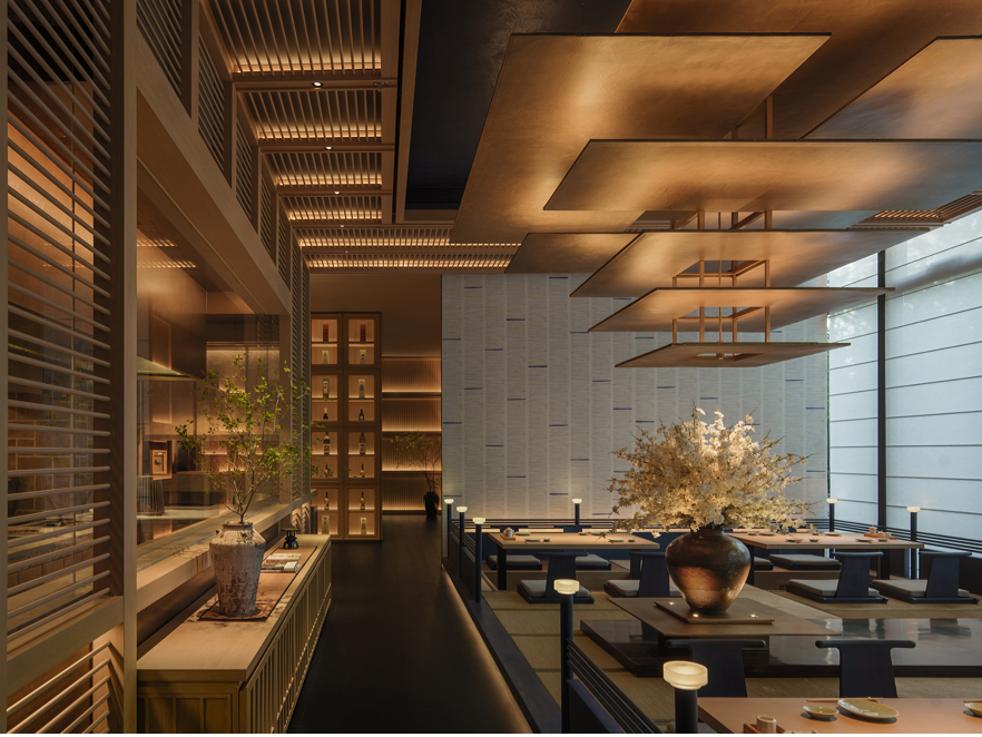 FUNUN LAB｜傲鳗日料·物哀美学下的日式空间新叙事_空间设计美学-站酷ZCOOL