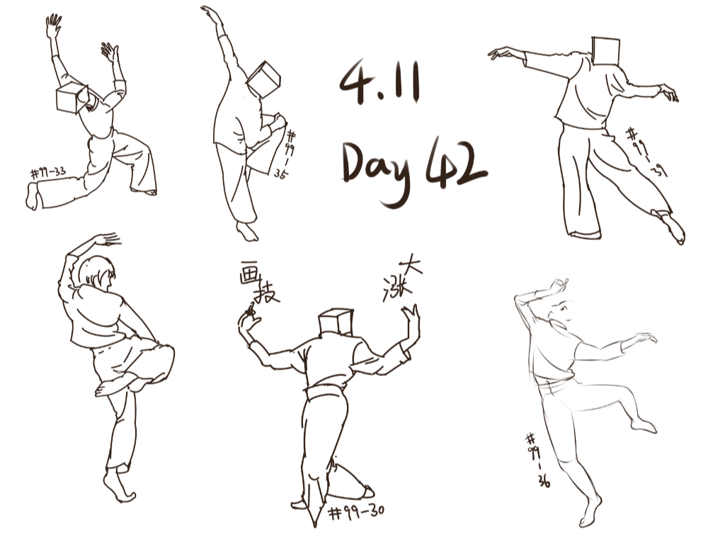 速写60天挑战赛day42@速写班长_此女子有毒-站酷ZCOOL