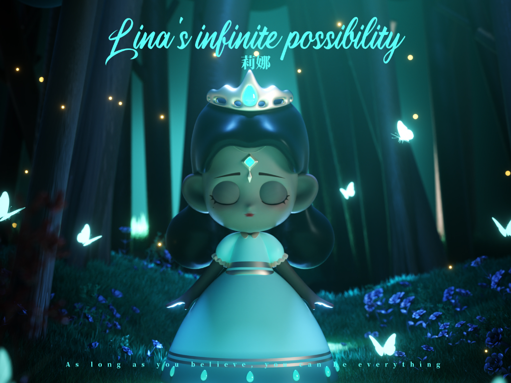 原创IP - LENA莉娜 - Infinite possibility_Veg青菜-站酷ZCOOL