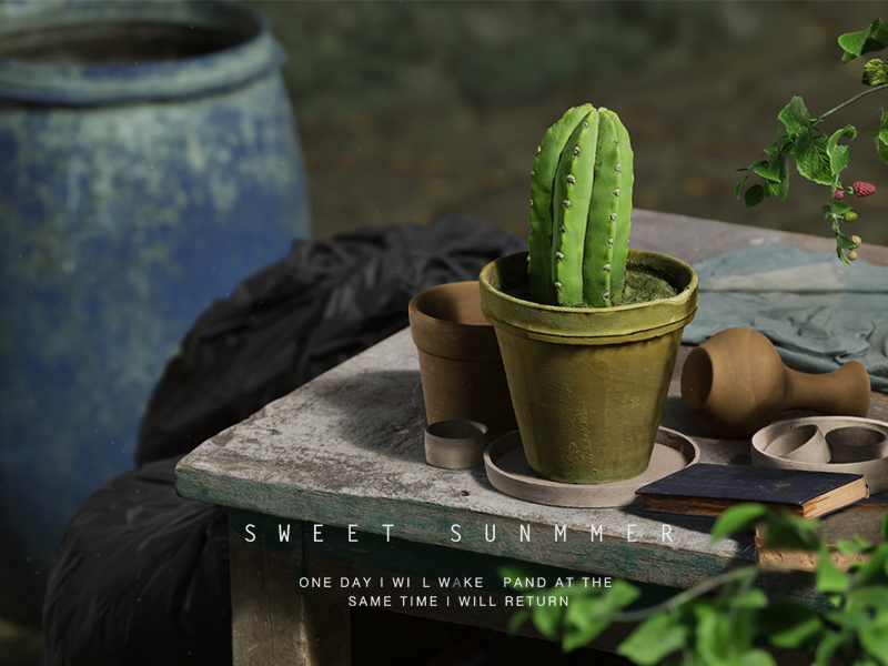 UE5(虚幻引擎5)风景渲染——风景一角_阿木木的安妮-站酷ZCOOL