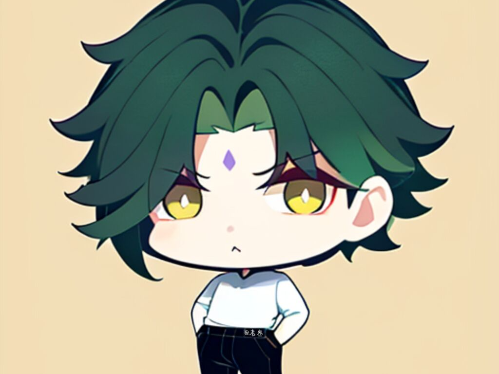 摸个魈魈_老叁233-站酷ZCOOL