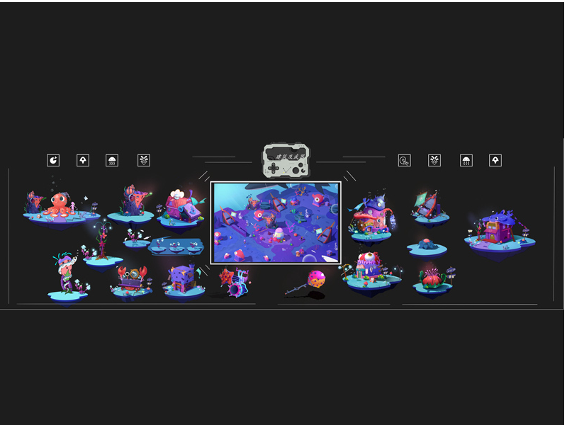 海洋系列-建筑合集_wocoy-站酷ZCOOL