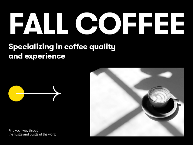 Fall Coffee 品牌设计_为峰_Design-站酷ZCOOL