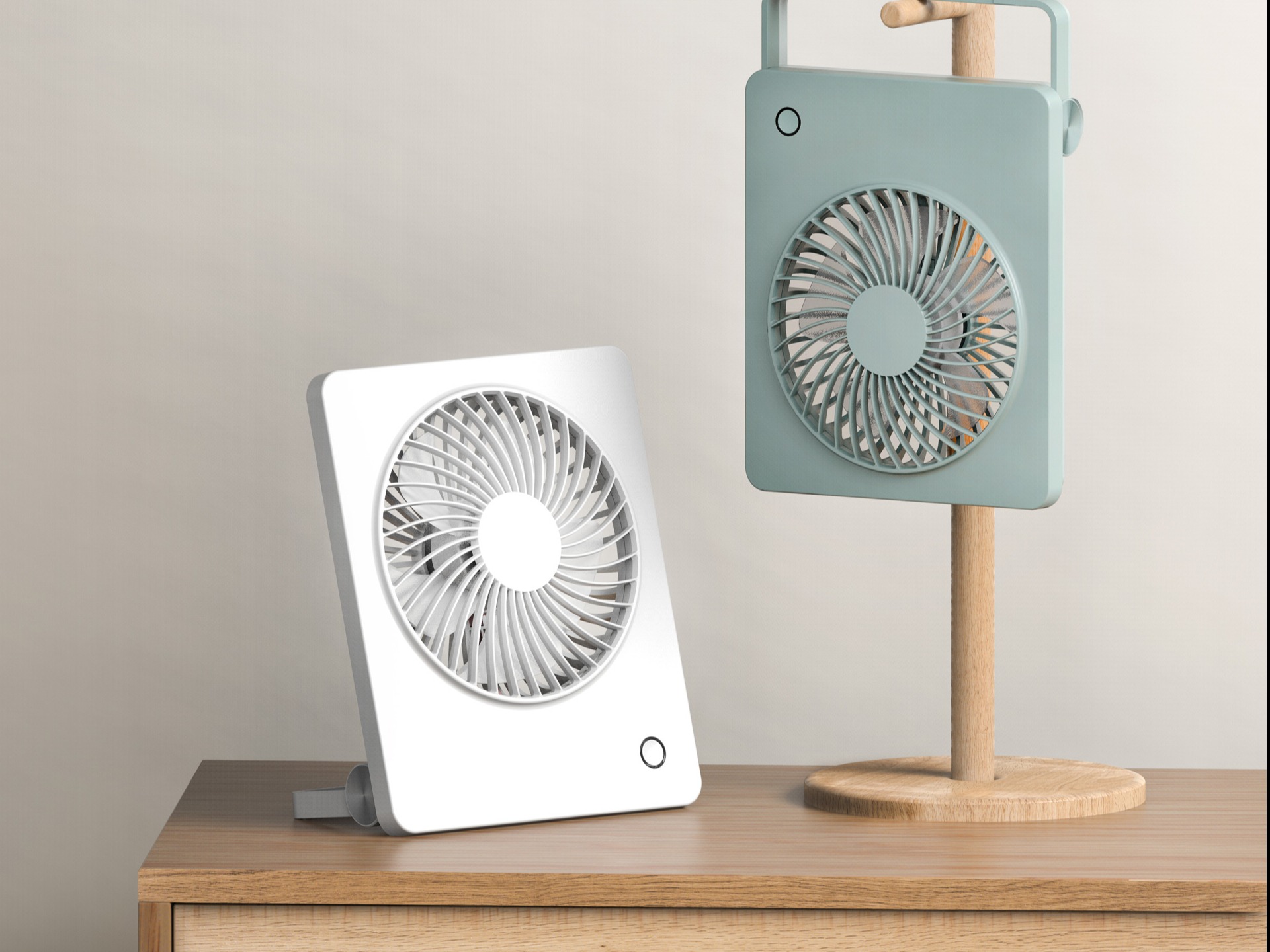 桌面小风扇详情_Lianwenjing-站酷ZCOOL