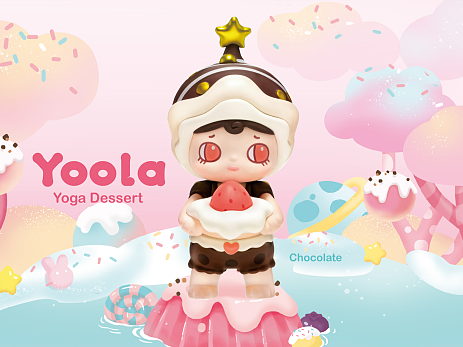 yoola悠拉《有氧甜品》主题系列盲盒_zhulululu-站酷ZCOOL