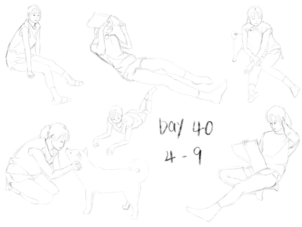 #速写60天挑战赛#Day 40@速写班长_s笨笨猪-站酷ZCOOL