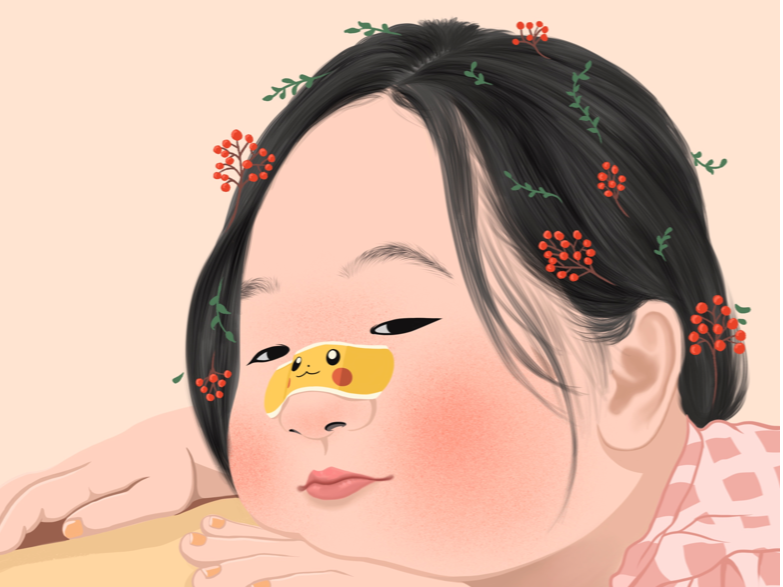 小女孩_juanifa-站酷ZCOOL