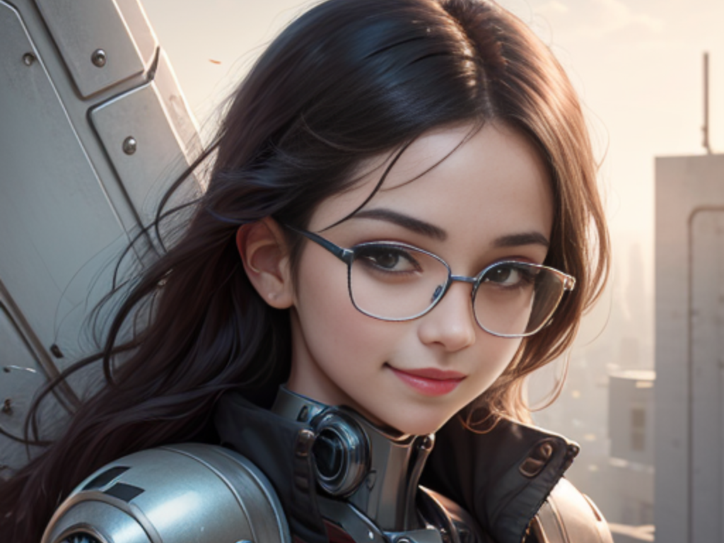 AI绘画——机甲女孩_寻找八大-站酷ZCOOL