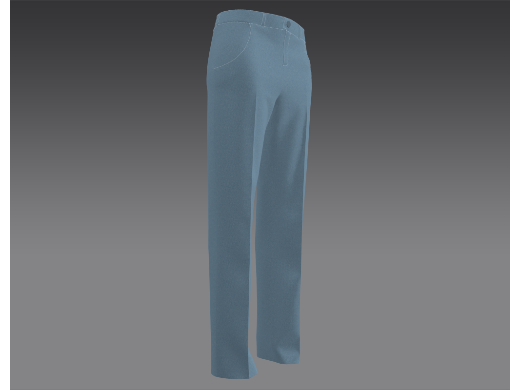 虚拟服装-西裤（by MD）_已逝的鱼-站酷ZCOOL