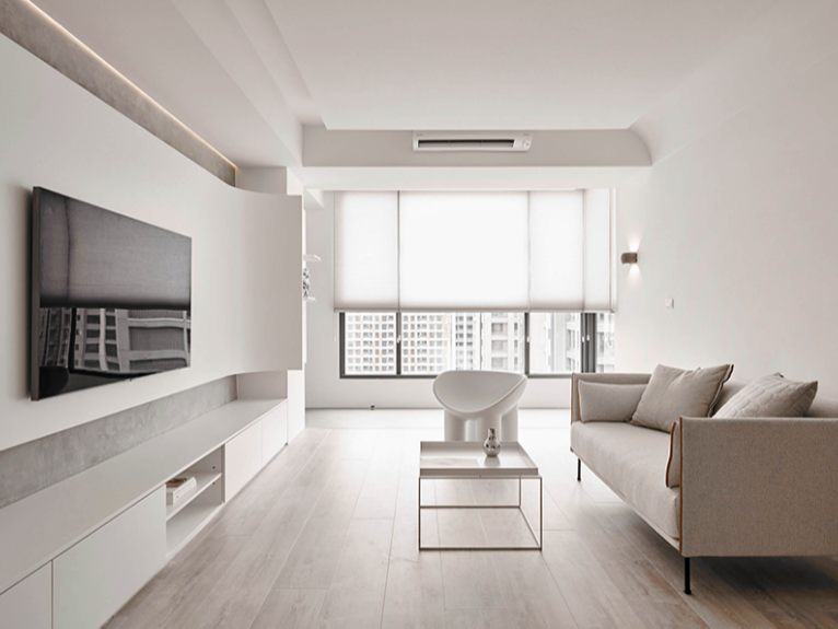 120平极简北欧装修风格，特别喜欢卧室！_峰光无限装饰-站酷ZCOOL