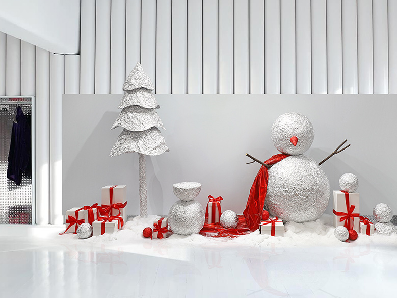 雪人_OM橱窗设计-站酷ZCOOL