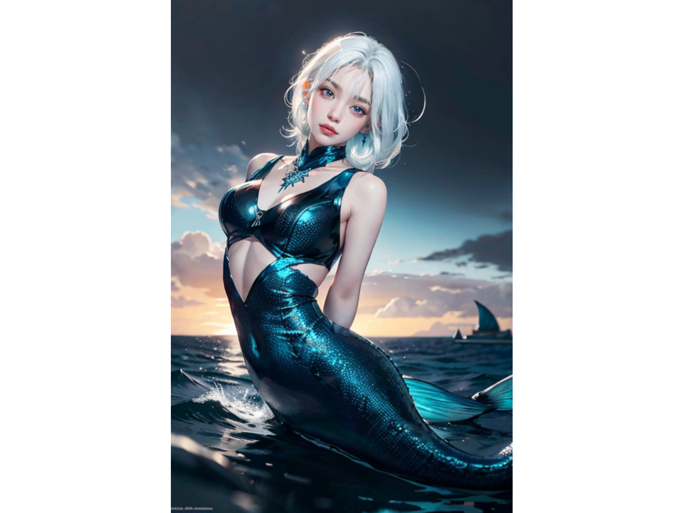 美人鱼_YANCY212-站酷ZCOOL