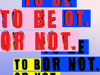 TO BE OR NOT.（做自己还是···）_Portfolio_Zhao-站酷ZCOOL