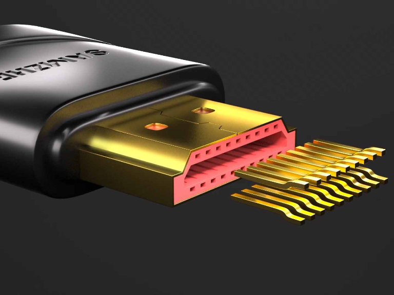 HDMI转换线广告练习_Dusky蓝尘-站酷ZCOOL