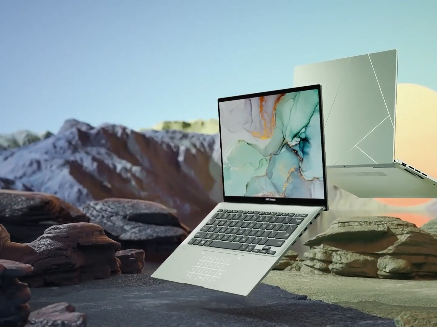 Asus华硕 笔记本电脑 产品CG_汲光渲影-站酷ZCOOL