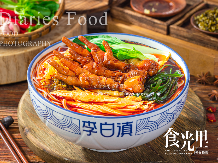 【美食摄影】米线摄影I李白滇X食光里摄影_食光里美食摄影-站酷ZCOOL