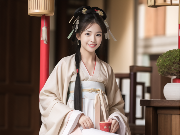 国风汉服1_LUO络绎-站酷ZCOOL