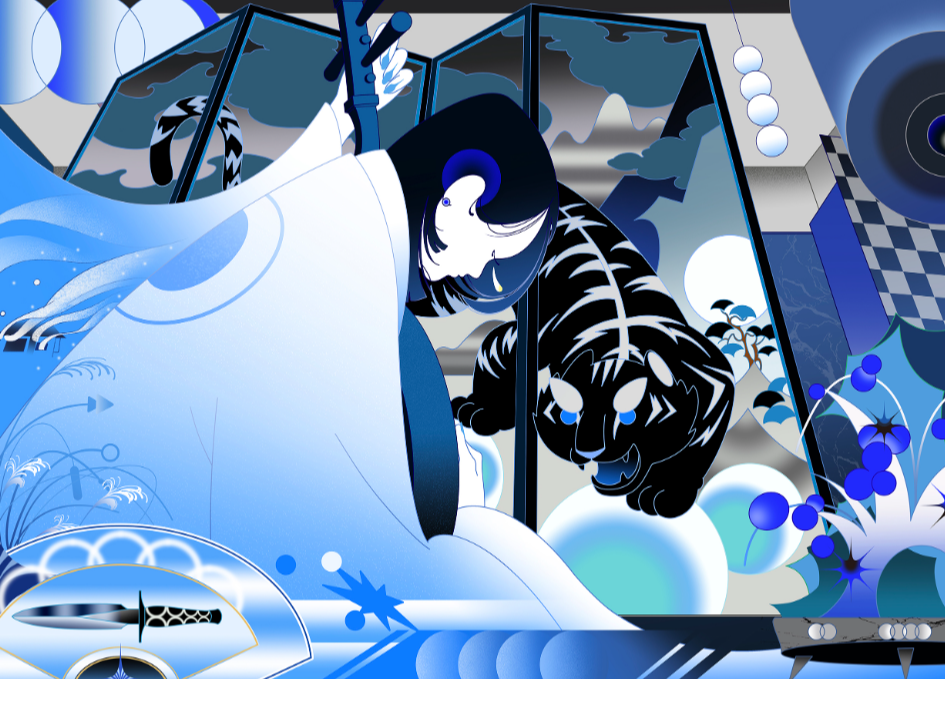 蓝色系 | 歌姬系列_乌云_WY-站酷ZCOOL