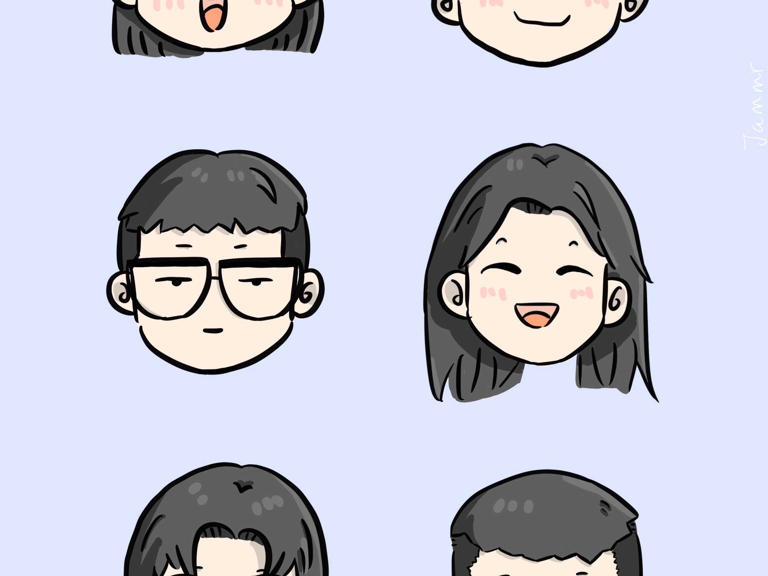 Q版头像_Jammmr-站酷ZCOOL