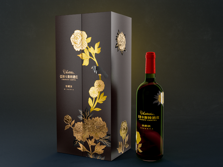 红酒包装_flashcat00-站酷ZCOOL