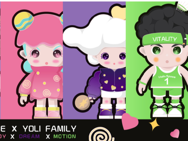 IP设计-yoli family_Jay_LL-站酷ZCOOL