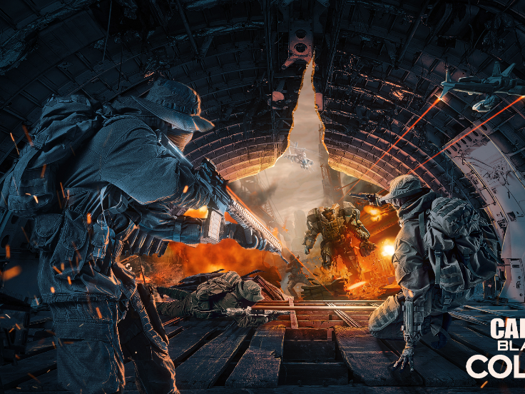 使命召唤海报合成练习_C巴达克斯-站酷ZCOOL