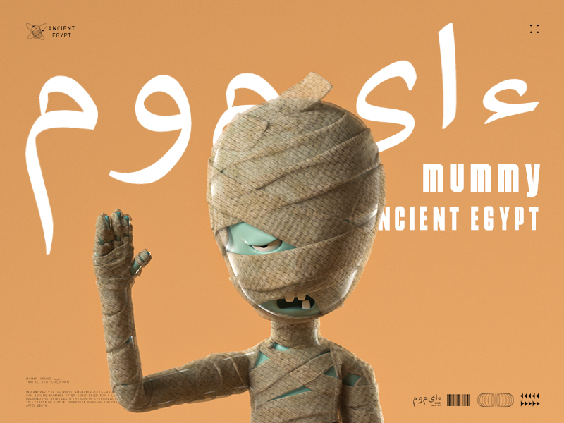 木乃伊IP打造｜三维视觉｜延展_Hero树懒先生-站酷ZCOOL