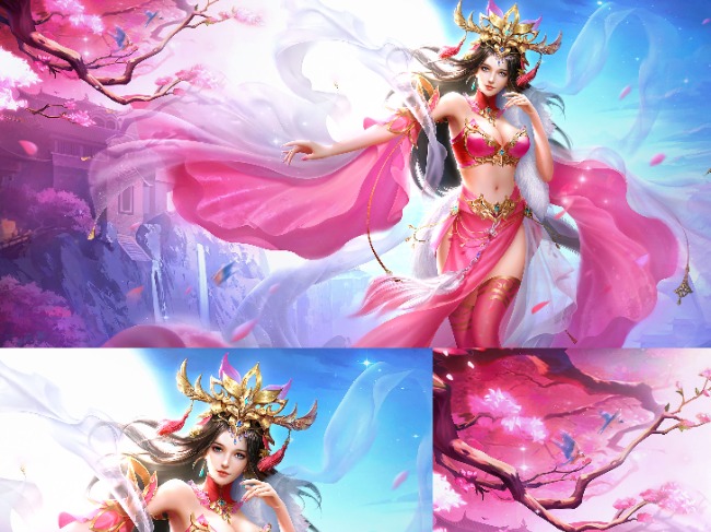 2018年刀锋无双宣传图_影颖CG-站酷ZCOOL