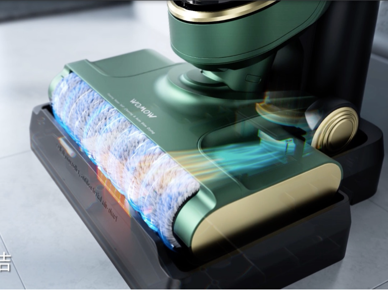 WOMOW万摩尔洗地机旗舰款S22Pro产品动画设计_奋斗的三维蚂蚁-站酷ZCOOL