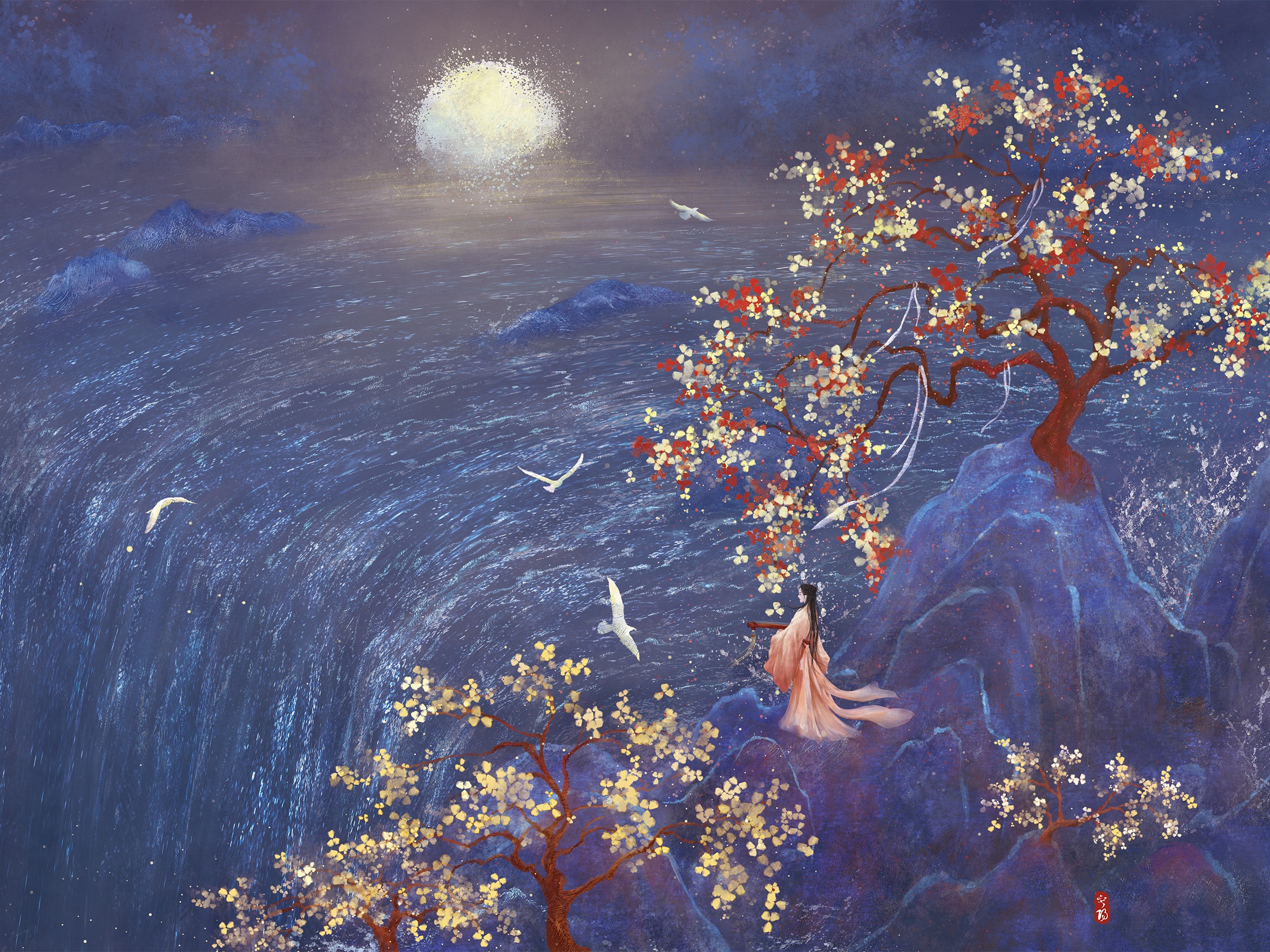 逝水如斯_寂阳JIYANG-站酷ZCOOL