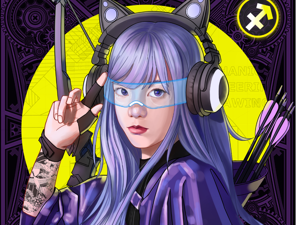 十二星座头像插画_墨阳Fch-站酷ZCOOL