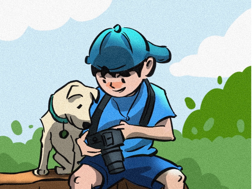 “你也要看一下嘛”__Raymond_-站酷ZCOOL