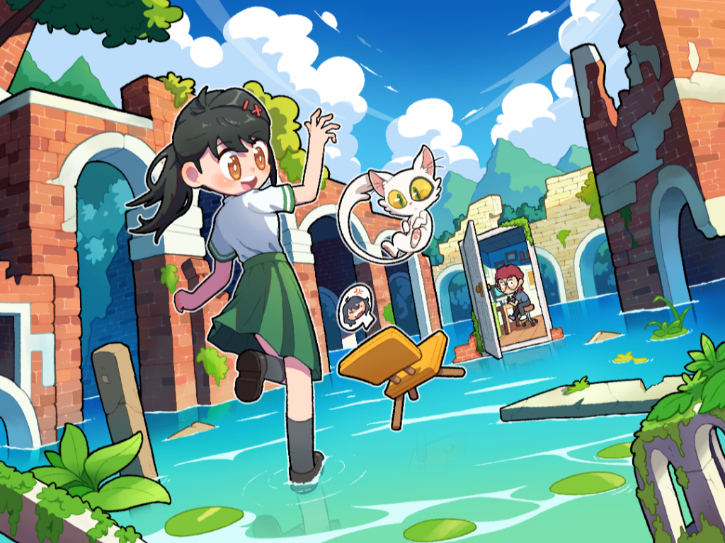 当铃芽打开我的房门_Bottle瓶仔-站酷ZCOOL