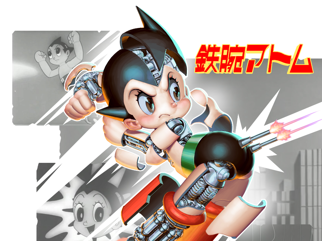 钢铁之魂系列-铁臂阿童木_魔豆宋其金-站酷ZCOOL