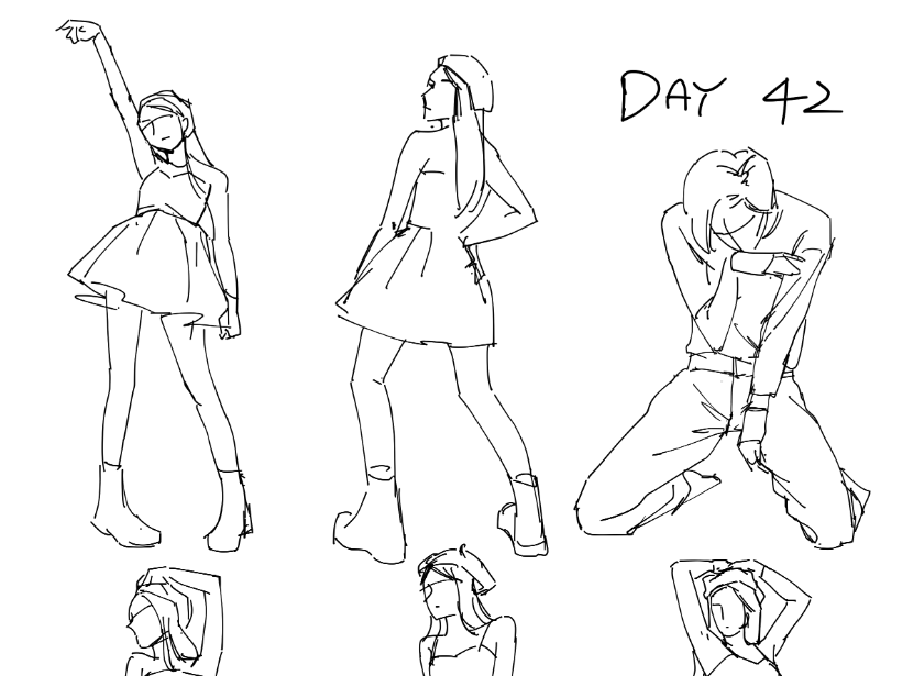 #速写60天挑战赛# DAY42 @速写班长_遛狗用户-站酷ZCOOL