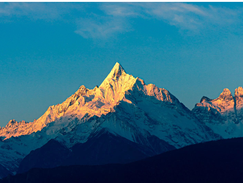 梅里雪山_程富贵儿-站酷ZCOOL