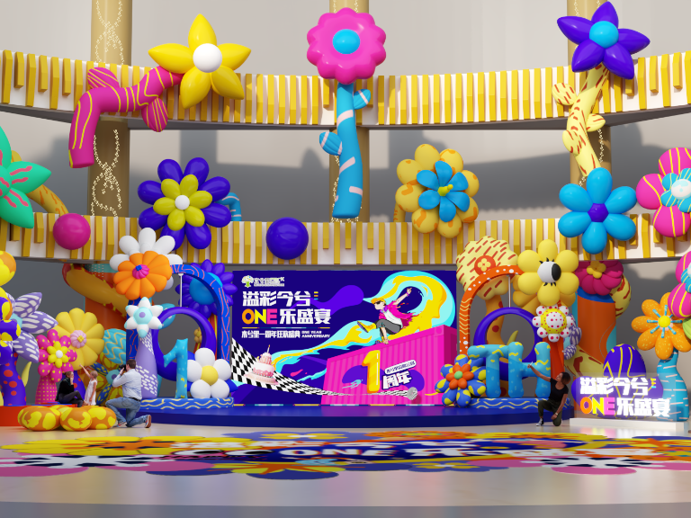 气模花艺美陈_杰创设计-站酷ZCOOL