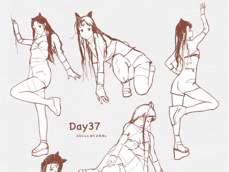 #速写60天挑战赛#Day37@速写班长_木头傀儡s-站酷ZCOOL