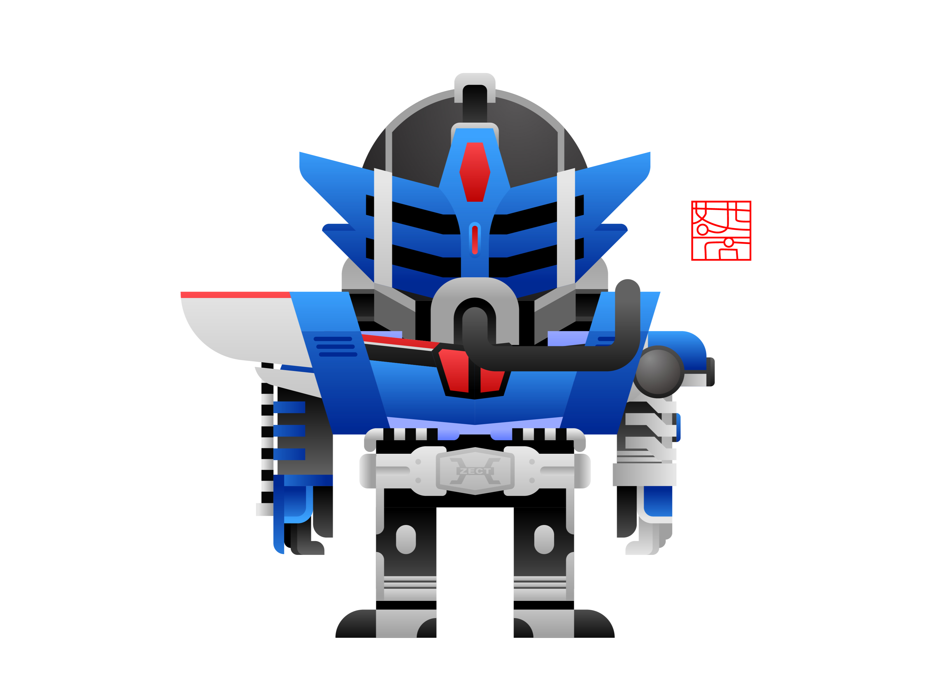 假面骑士Kabuto全图鉴（原创设计 持续更新）_阿亮JOIN工作室-站酷ZCOOL