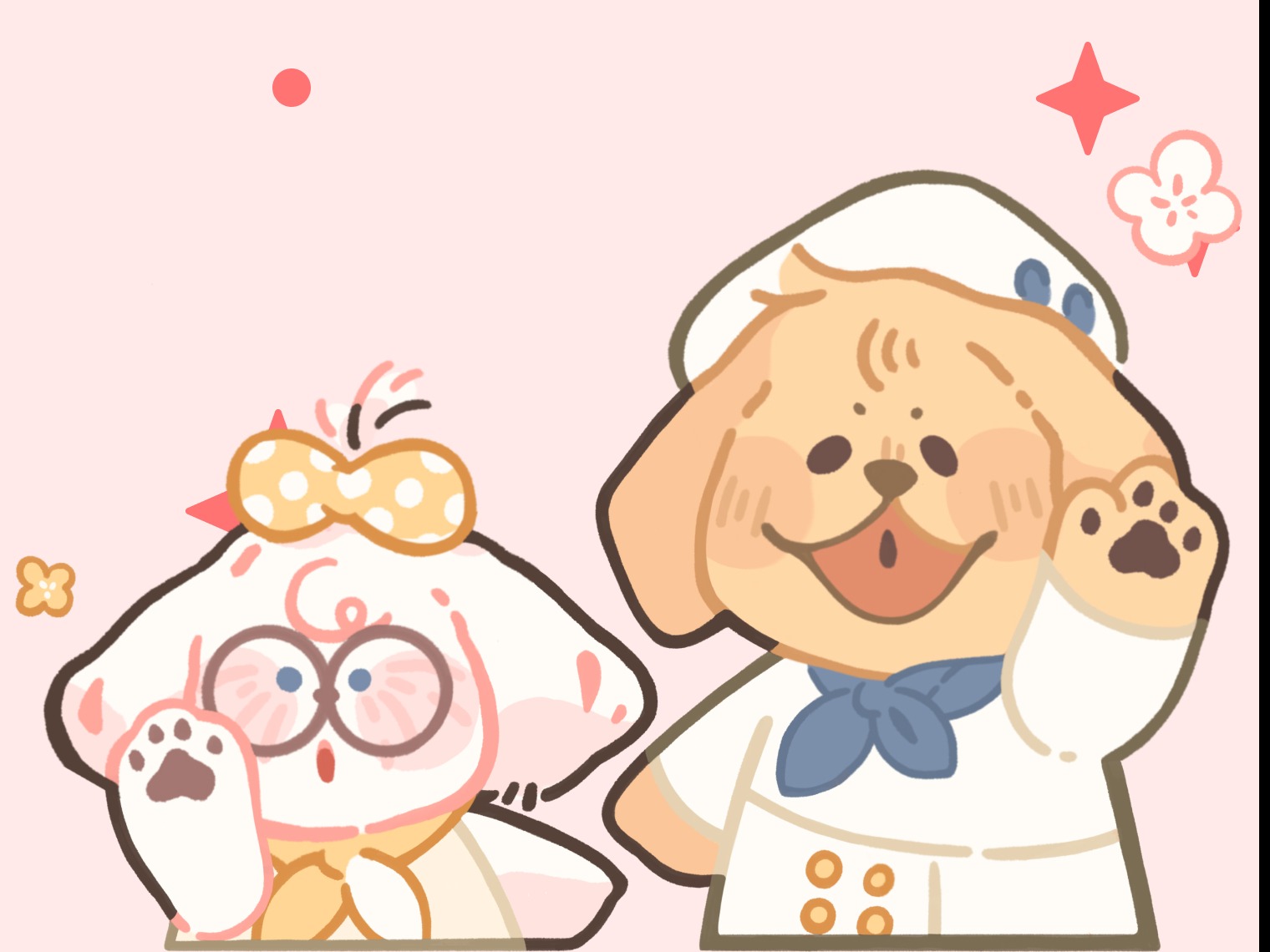 Duddle Puppy | 宠物品牌IP设计_快乐包崽-站酷ZCOOL