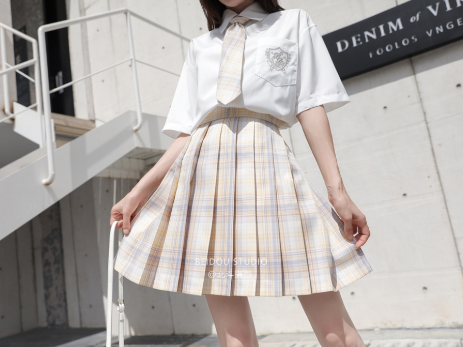 模特拍摄 JK制服拍摄_北斗摄影-站酷ZCOOL