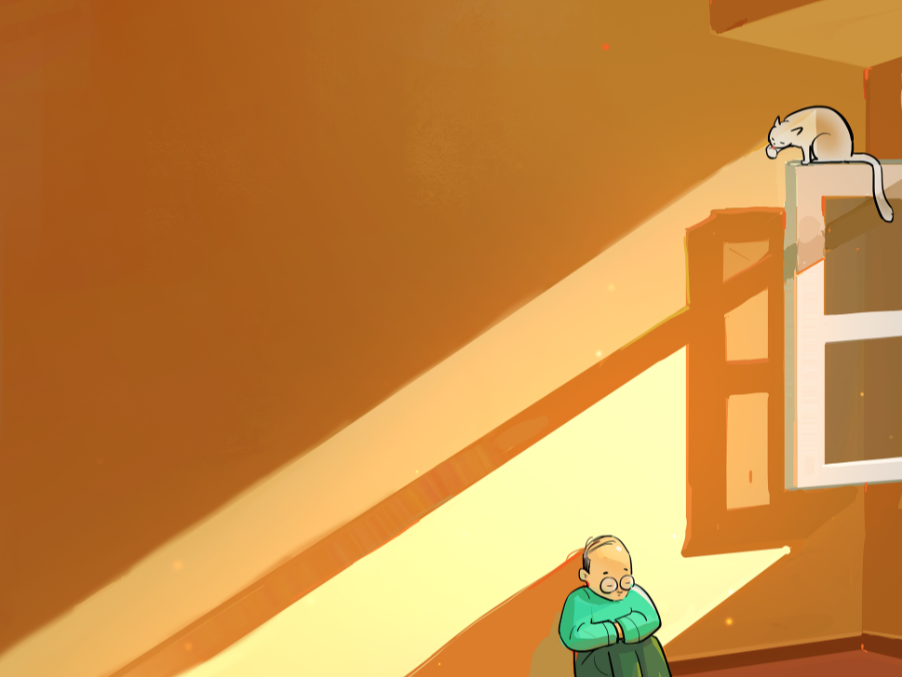 悠闲的午后阳光_Gerald_大崔-站酷ZCOOL